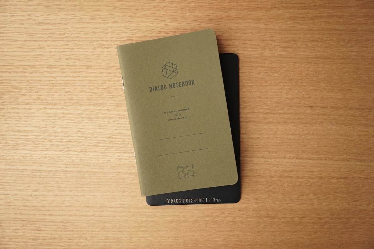 dünn DN本革下敷き（ブルーブラック） | DIALOG NOTEBOOK STORE