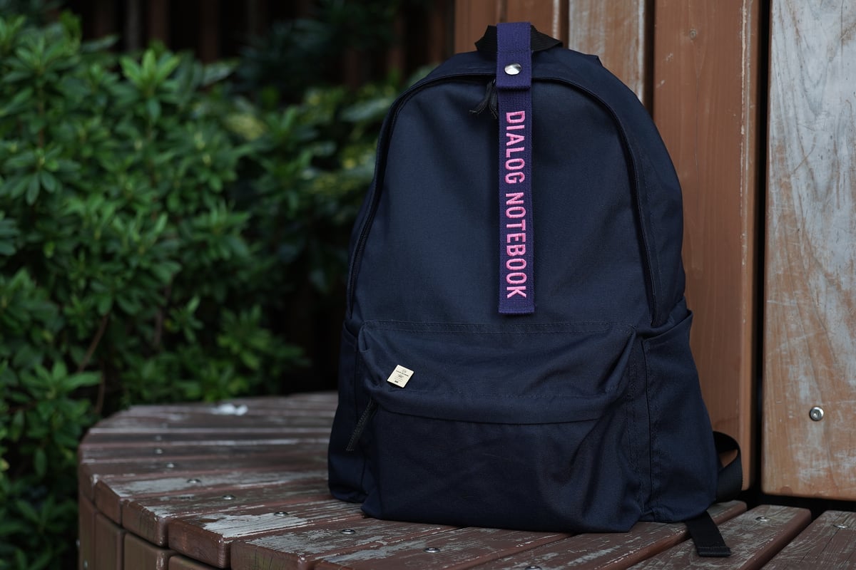 DNラゲージタグ（ネイビー・英語） | DIALOG NOTEBOOK STORE