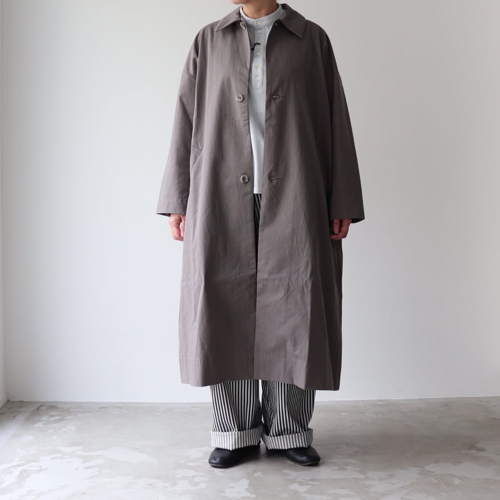 High count twill radial dart coat （ハイカウントツイルラディ...