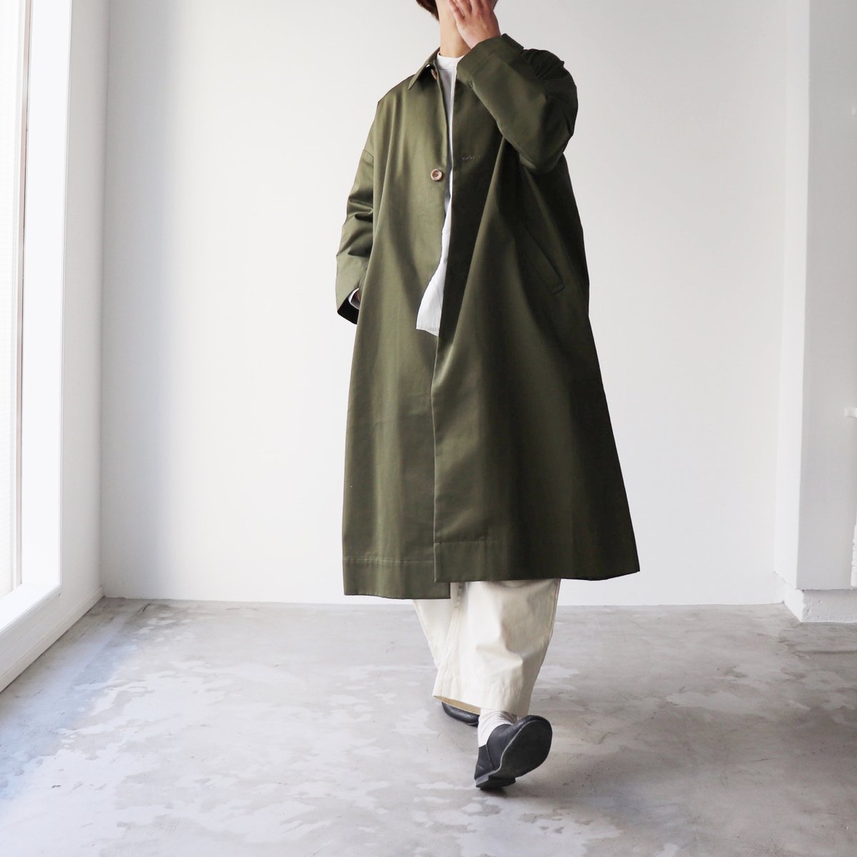 RADIAL DART COAT(ラディアルダーツコート）AN-268 | sasanqua ...