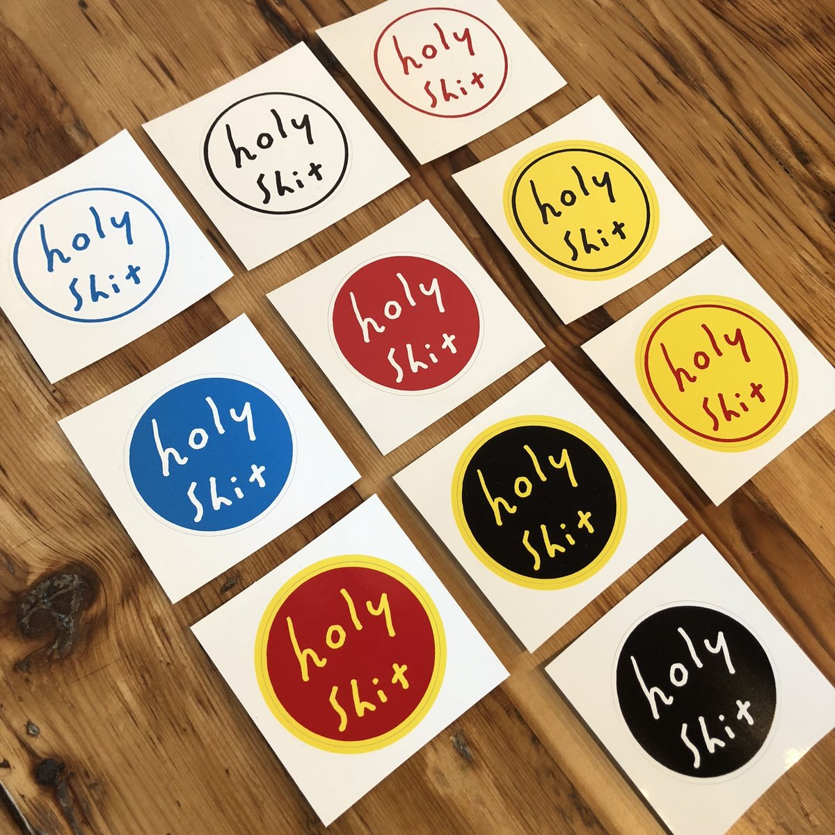 HOLY SHIT Sticker | HOLY SHIT