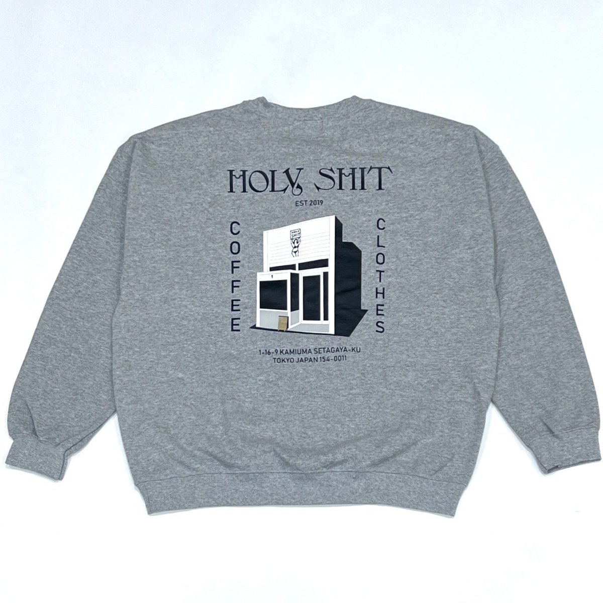 HOLY SHIT CAFE Crew Neck Sweat | HOLY SHIT