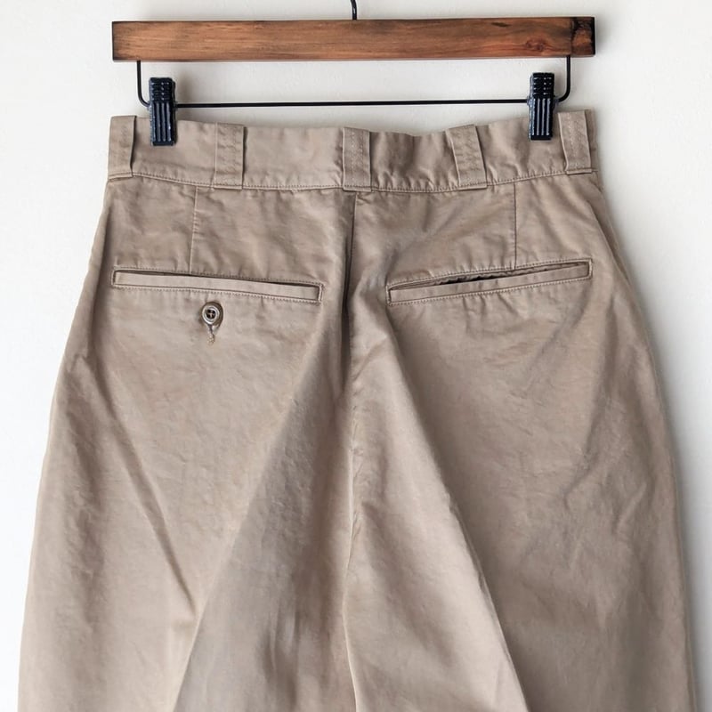 UNISEX 》HATSKI / Tapered Chino Trouser ( BEI UNISEX 》HATSKI / Tapered Chino Trouser ( BEI