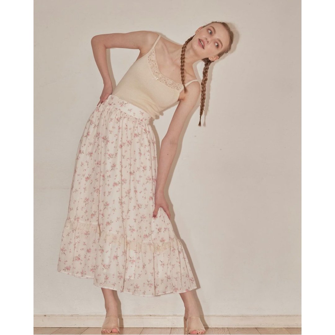 Floral vintage like skirt | Treat ürself Floral vintage like skirt | Treat ürself