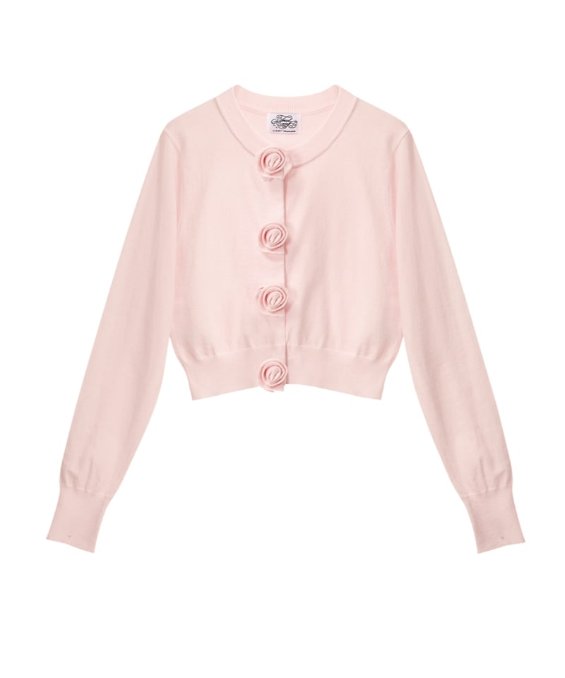 Rose flower motif cardigan | Treat ürself Rose flower motif cardigan | Treat ürself