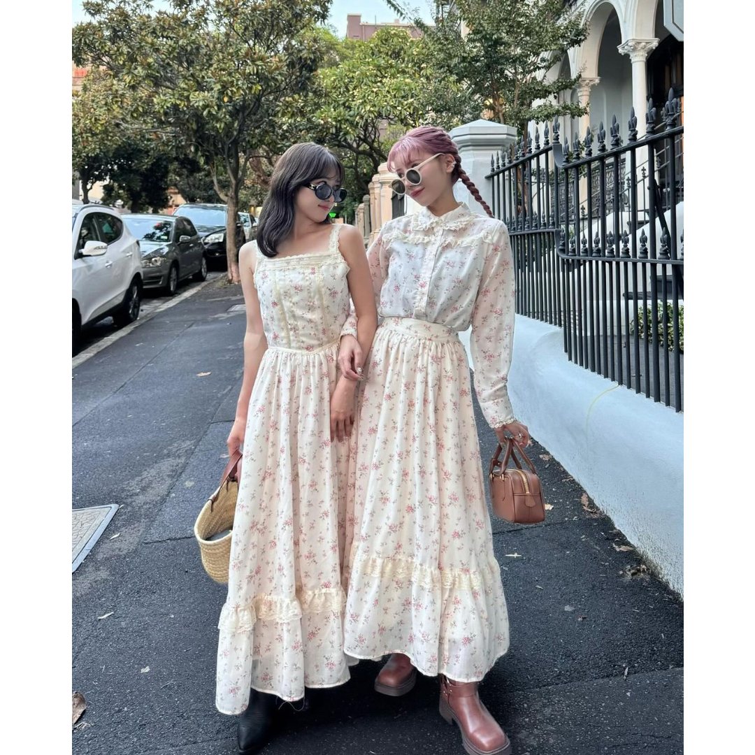 Floral vintage like skirt | Treat ürself Floral vintage like skirt | Treat ürself