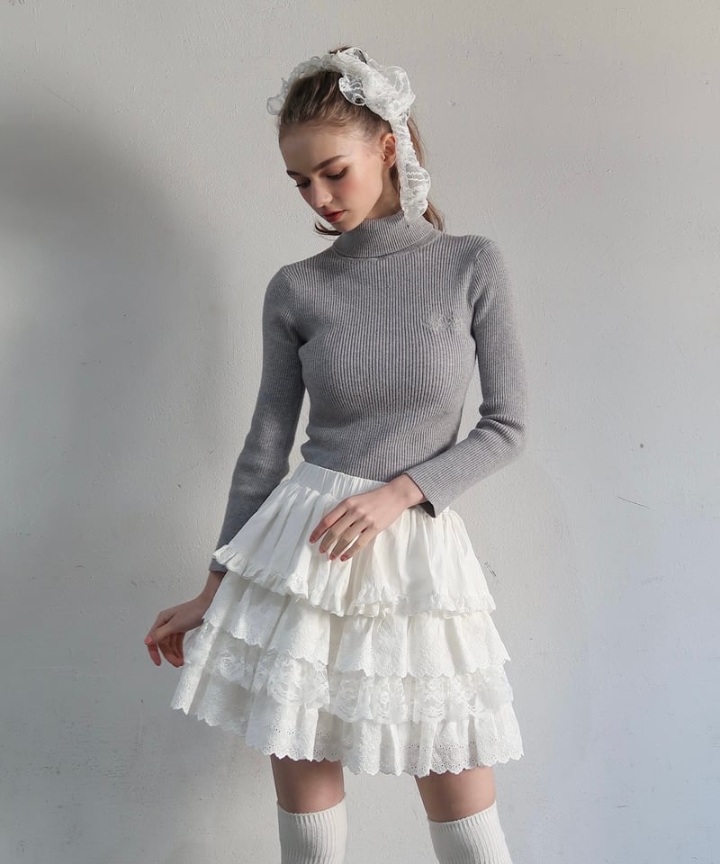 Floral cotton mini skirt | Treat ürself Floral cotton mini skirt | Treat ürself