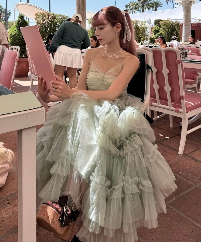 Ballerina” fairy tulle dress(mint) | Treat ürself Ballerina” fairy tulle dress(mint) | Treat ürself