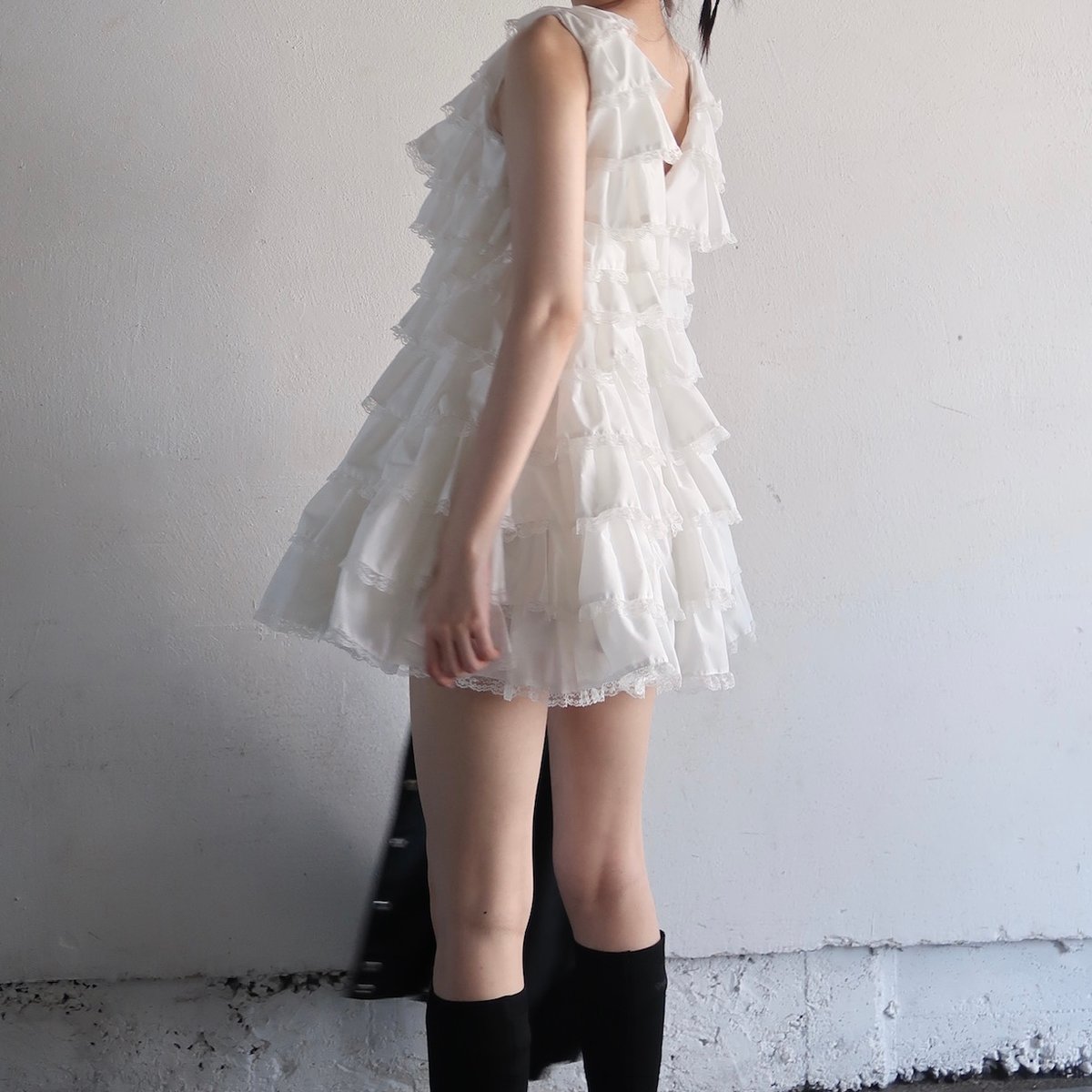 angel wings mini dress (white) | Treat ürself angel wings mini dress (white) | Treat ürself