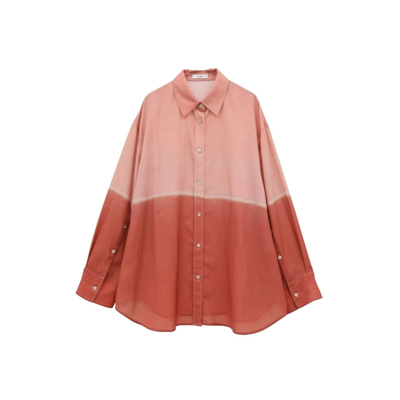 CLANE クラネ “GRADATION SHIRT” グラデーションシャツ | t / wo CLANE クラネ “GRADATION SHIRT” グラデーションシャツ | t / wo