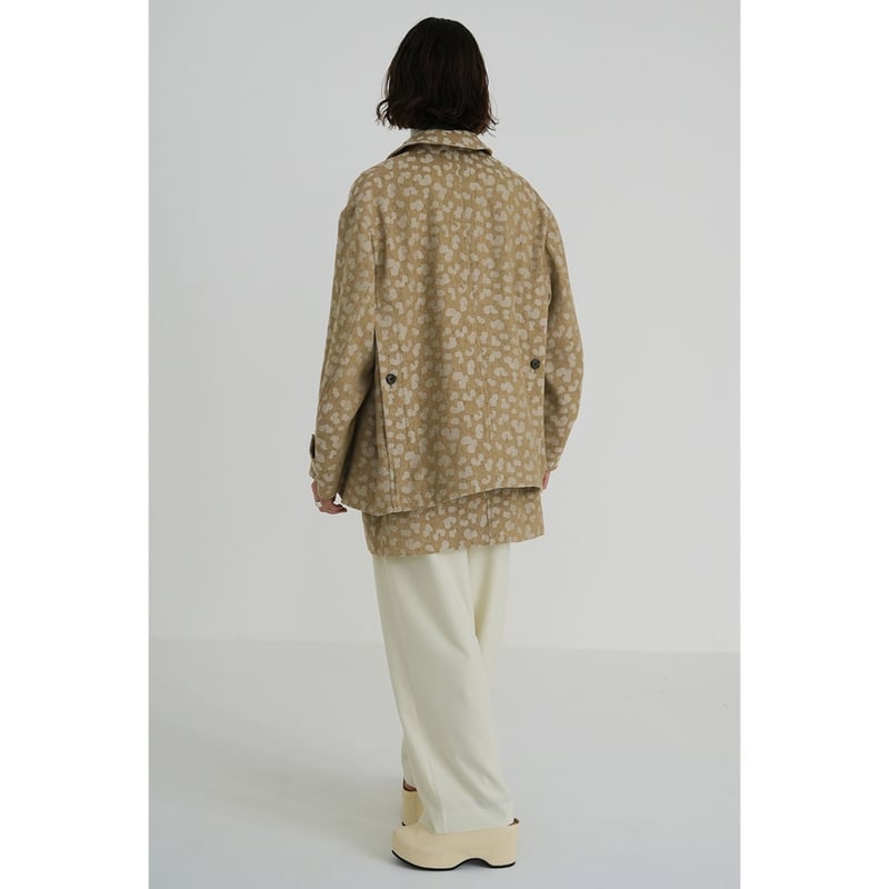CLANE クラネ “LINEN LEOPARD JACKET” リネンレオパード CLANE クラネ “LINEN LEOPARD JACKET” リネンレオパード