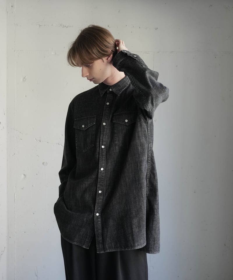 超甘撚り VINTAGE DENIM SHIRTS by KUROKI | CTHY 超甘撚り VINTAGE DENIM SHIRTS by KUROKI | CTHY