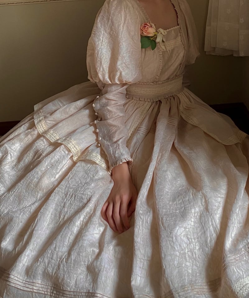 型紙】 スクエアネック ジュリエットスリーブ クラシックロリィタ