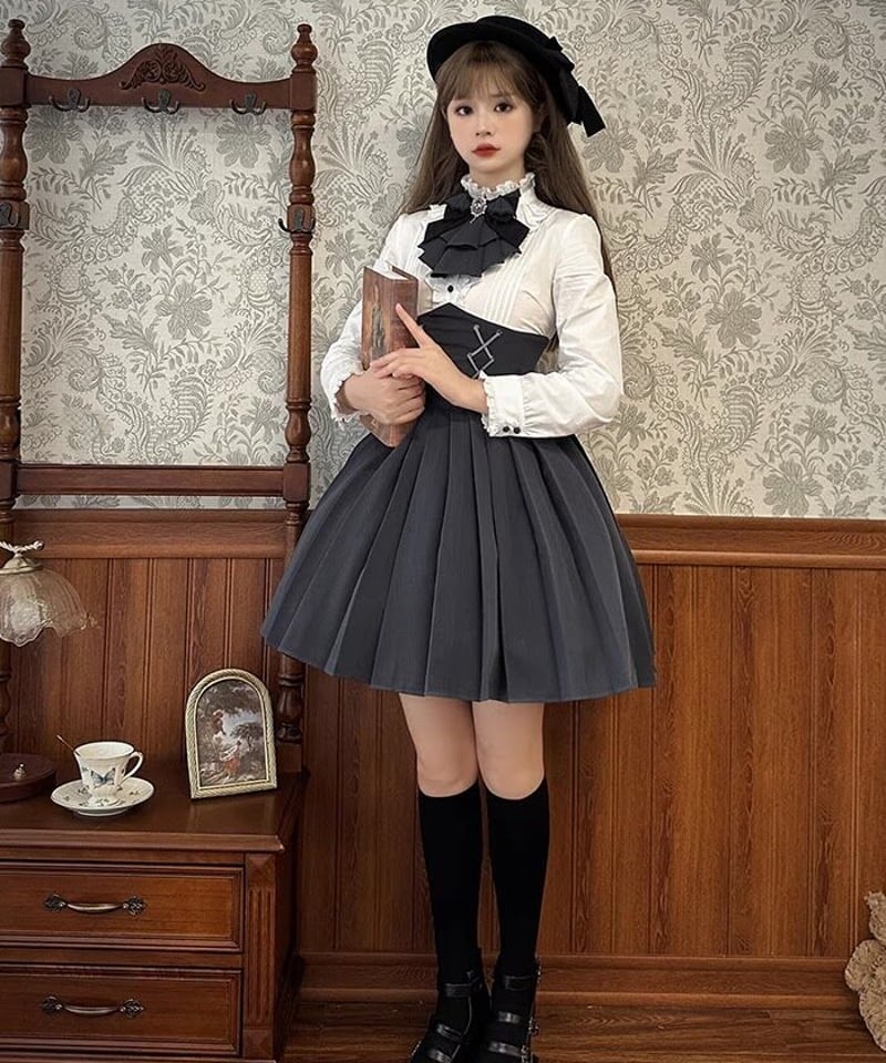 Alice Girl / 探偵執事 ショートジャケット+ワンピース [LO893 Alice Girl / 探偵執事 ショートジャケット+ワンピース [LO893