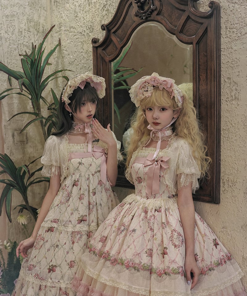 Moon River Lolita ミステリーストロベリーガーデン 3型/4型 JSK Moon River Lolita ミステリーストロベリーガーデン 3型/4型 JSK