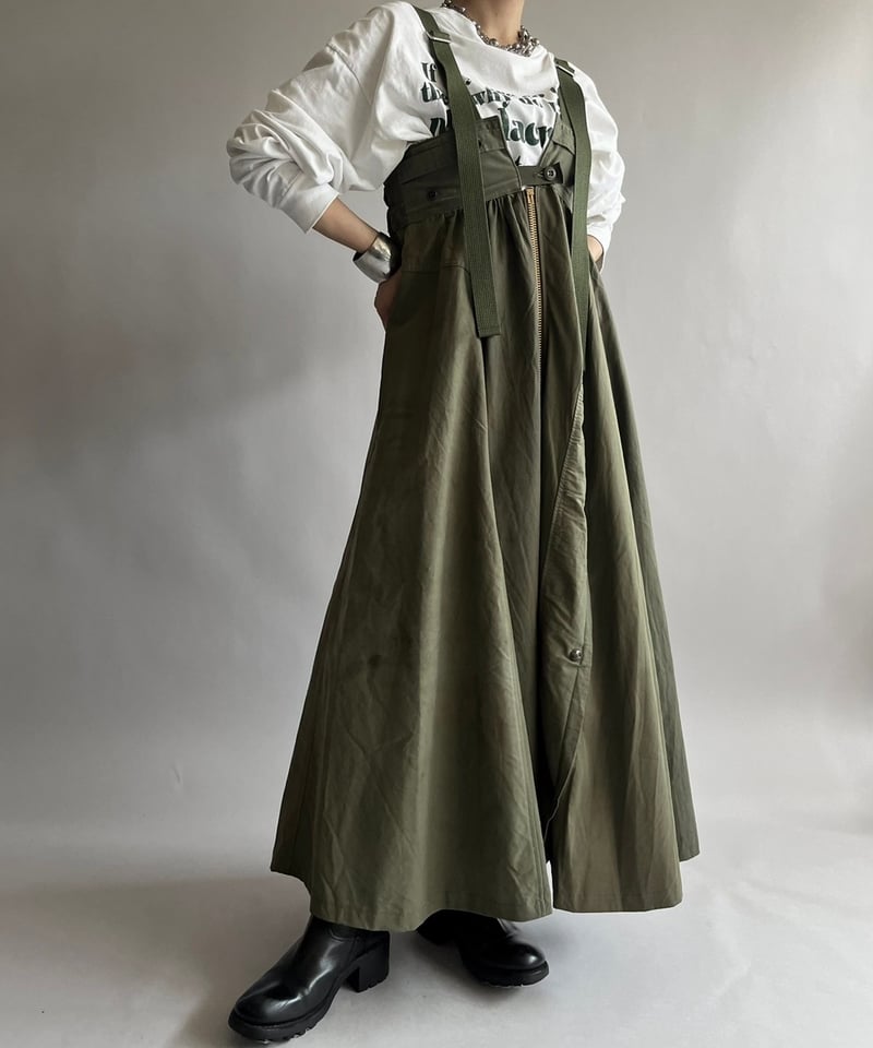 24AW【RE;CIRCLE】 RE ARMY 2way One-piece / 240919 24AW【RE;CIRCLE】 RE ARMY 2way One-piece / 240919