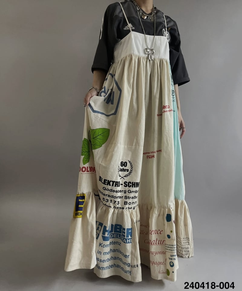 RE;CIRCLE】RE Eco-Friendly Bag Camisole Long On RE;CIRCLE】RE Eco-Friendly Bag Camisole Long On