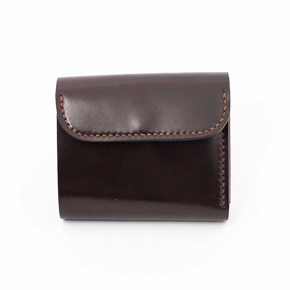 Jacou JW001 HORWEEN shell CORDOVAN ( wallet )-受...