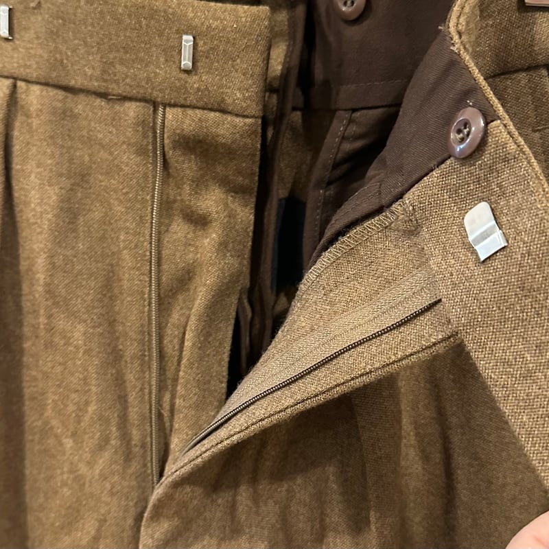 イギリス軍 NO2ドレストラウザーズ サイズ76 | Bon Vieux イギリス軍 NO2ドレストラウザーズ サイズ76 | Bon Vieux