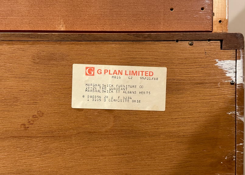G-plan ジープラン Frescoキッチンキャビネット S-2403-05 G-plan ジープラン Frescoキッチンキャビネット S-2403-05