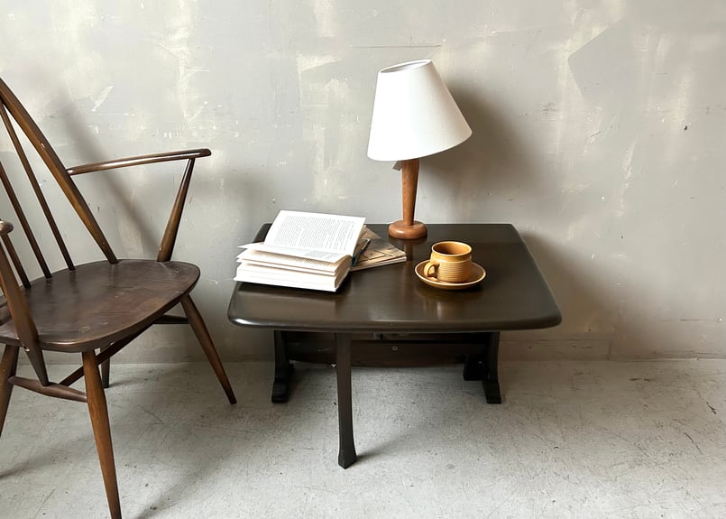 ERCOL アーコール ドロップリーフコーヒーテーブル(ダーク) S ERCOL アーコール ドロップリーフコーヒーテーブル(ダーク) S