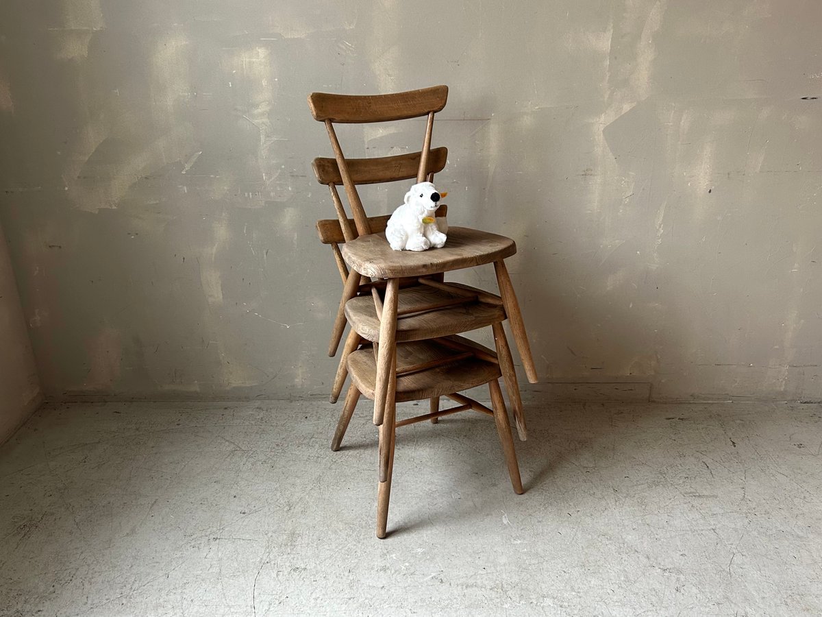 ERCOL アーコール キッズスタッキングチェア S-2407-34③ ERCOL アーコール キッズスタッキングチェア S-2407-34③