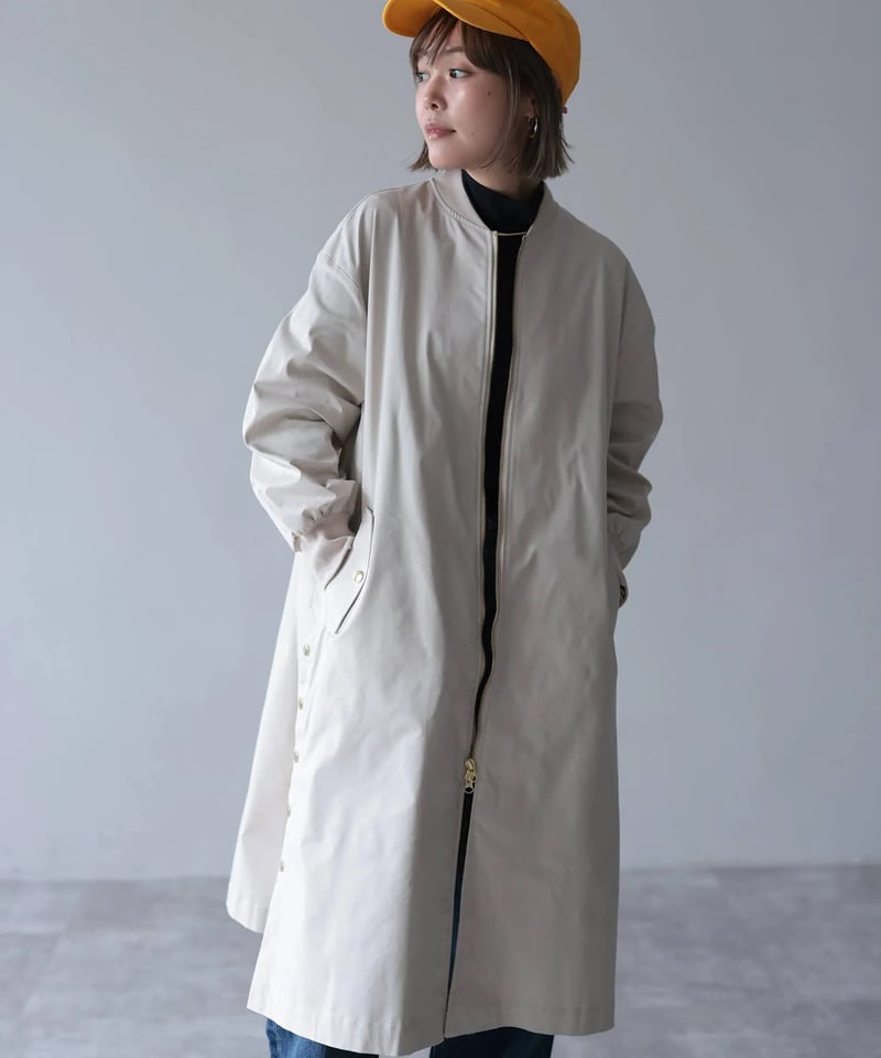 HERENCIA(ヘレンチア)】リブ ロングコート | nulla online HERENCIA(ヘレンチア)】リブ ロングコート | nulla online