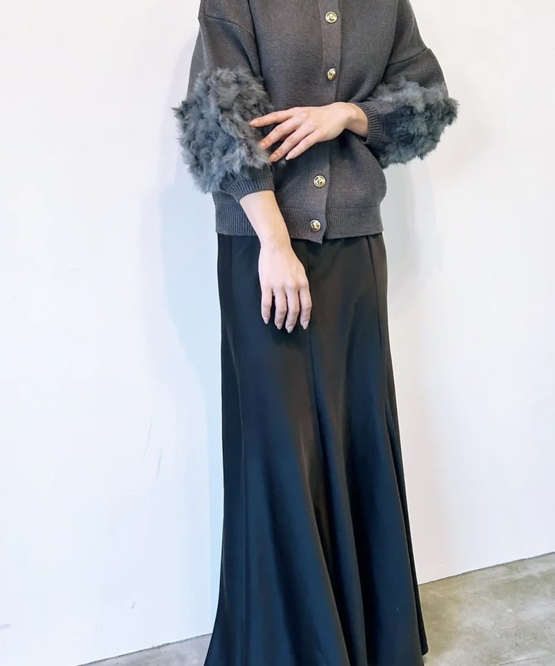 torrazzo donna(トラッゾドンナ)】ラビットファー2WAYニット torrazzo donna(トラッゾドンナ)】ラビットファー2WAYニット
