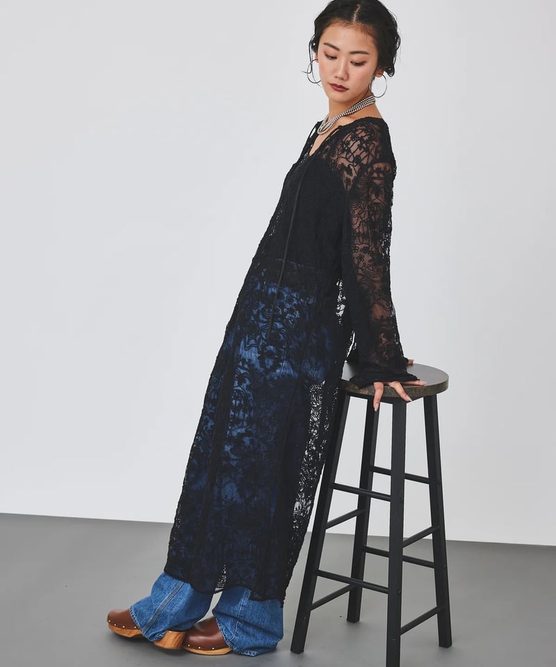 torrazzo donna(トラッゾドンナ)】立体コード刺繍レース torrazzo donna(トラッゾドンナ)】立体コード刺繍レース