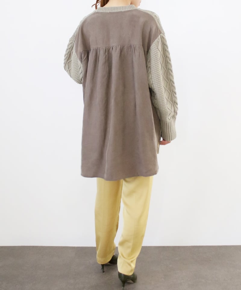 torrazzo donna(トラッゾドンナ)】ケーブル編みニット torrazzo donna(トラッゾドンナ)】ケーブル編みニット