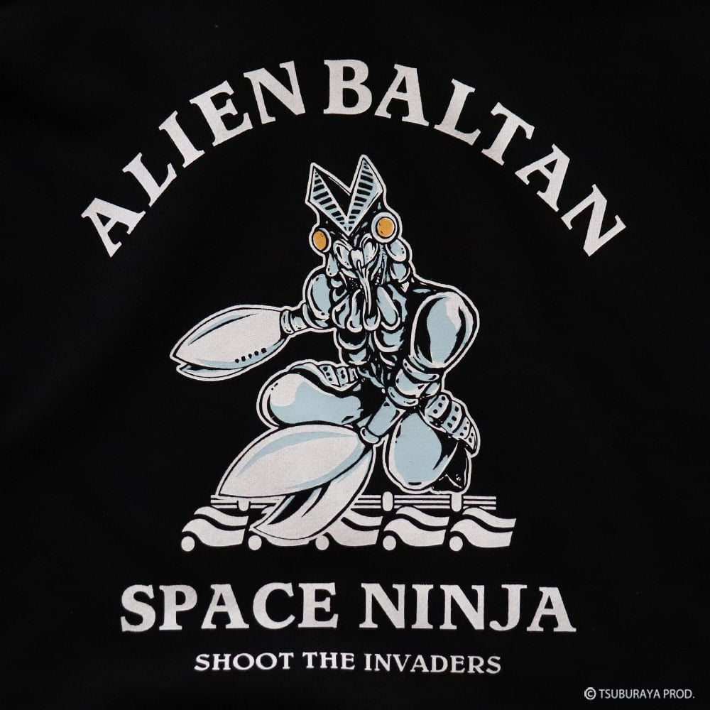 【再入荷なし】バルタン星人パーカー/ALIEN BALTAN Hoodie(BLACK）