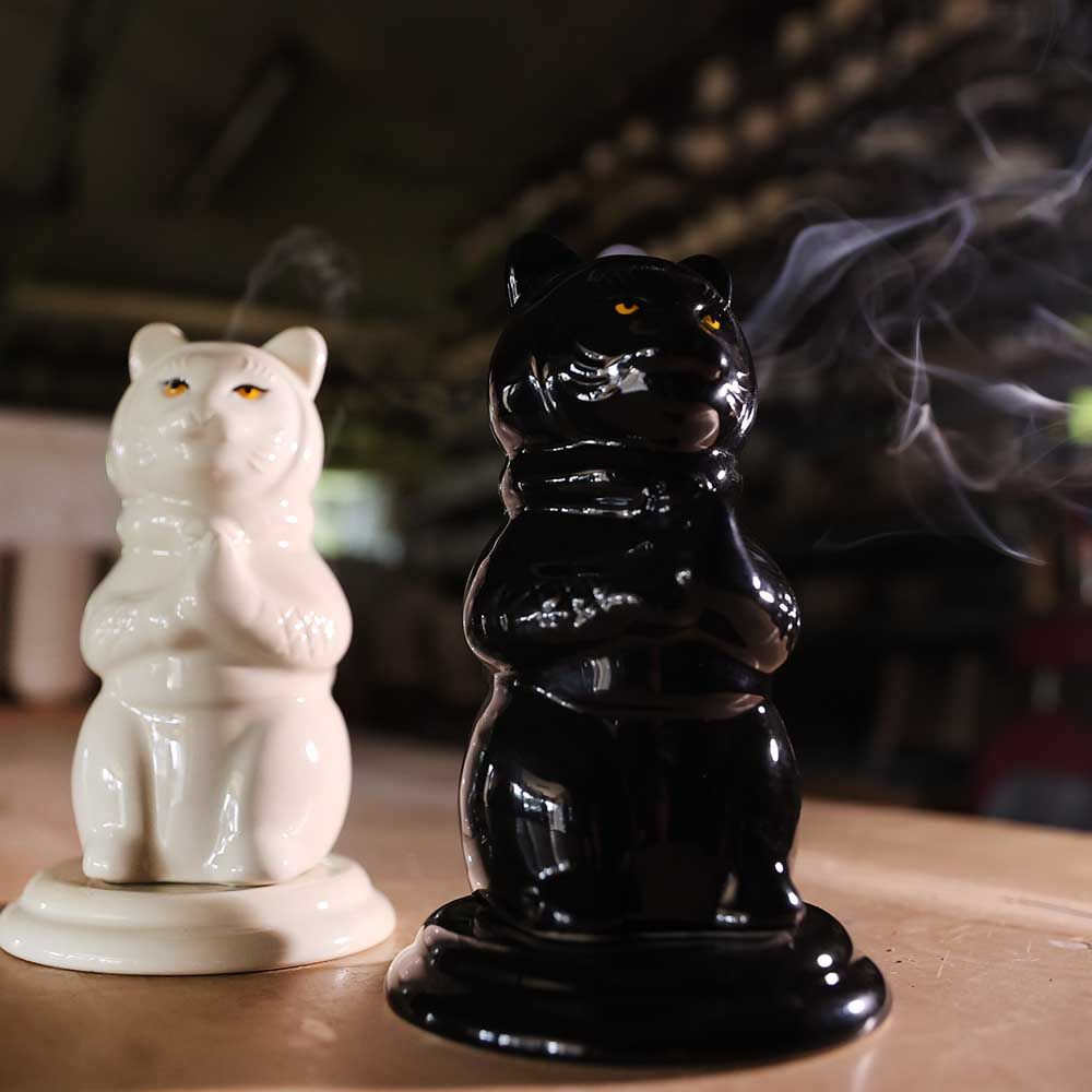 【数量限定アウトレット30%OFF】猫忍者香炉/NEKO NINJA INCENSE CHAM...