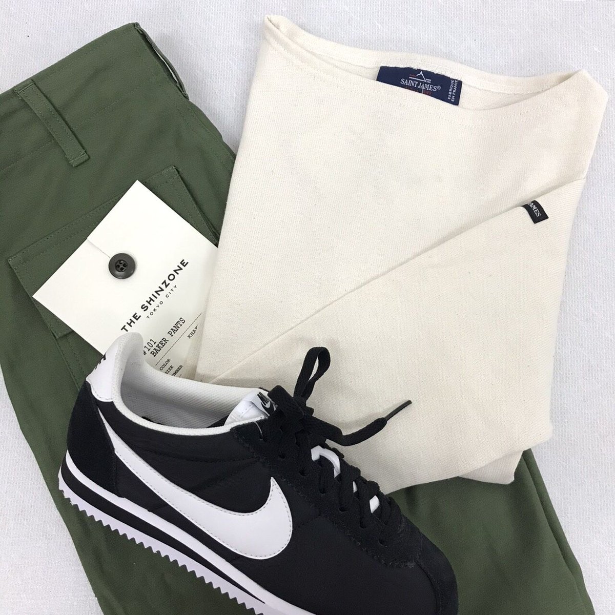 OUESSANT "SOLID" [ ECRU(NAT) ] | BAS CLOTHING：S...