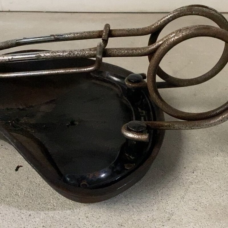 EIRYU BICYCLE LTD TRADE MARK ヴィンテージ 革サドル レザー EIRYU BICYCLE LTD TRADE MARK ヴィンテージ 革サドル レザー