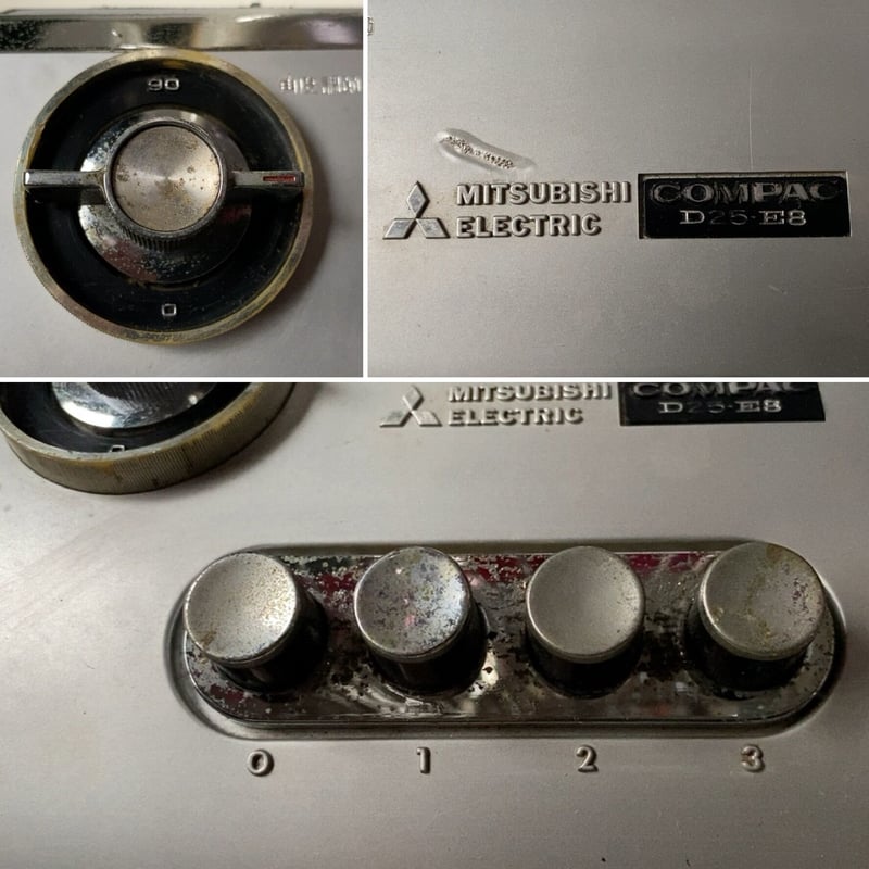 MITSUBISHI ELECTRIC COMPAC D25E8 三菱扇風機 オールド三 MITSUBISHI ELECTRIC COMPAC D25E8 三菱扇風機 オールド三