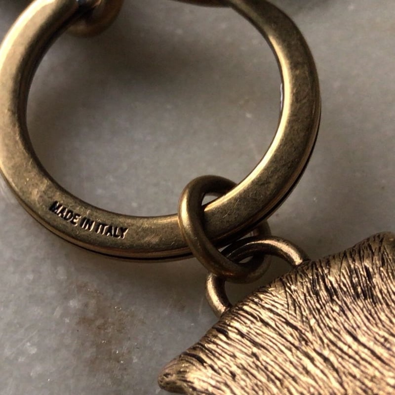 GUCCI グッチ キーリング タイガーヘッド 2018年製 中古極美品 GUCCI グッチ キーリング タイガーヘッド 2018年製 中古極美品