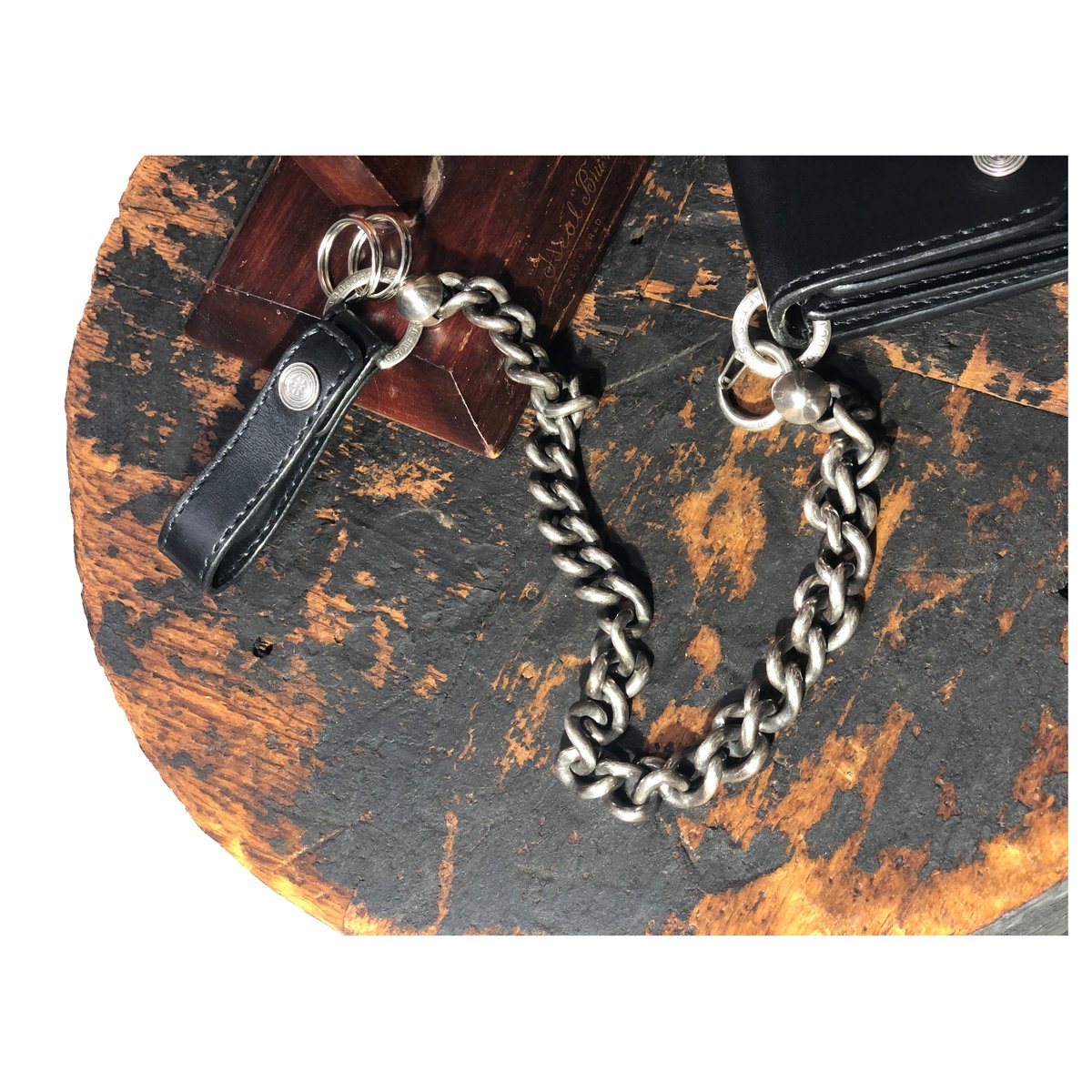 CHOLOS WALLET CHAIN （ BLACK） | TUNNEL SELECT VI...