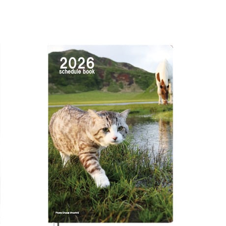 【予約販売】 旅猫 ニャン吉 2026年 A5スケジュール帳 A526270 | ANISTAR