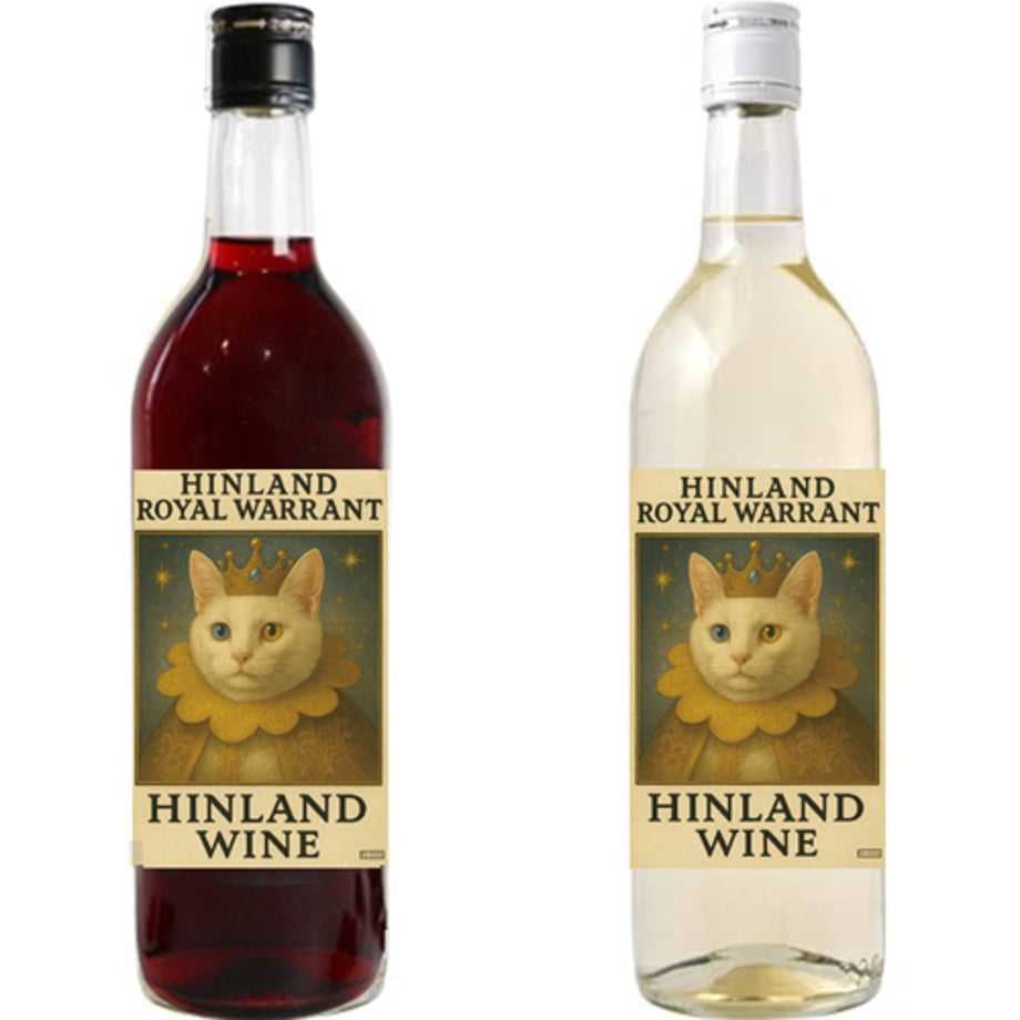 【予約販売】 ねこかます 猫 2026年 ワイン紅白 2本セット 2W003NN | ANISTAR