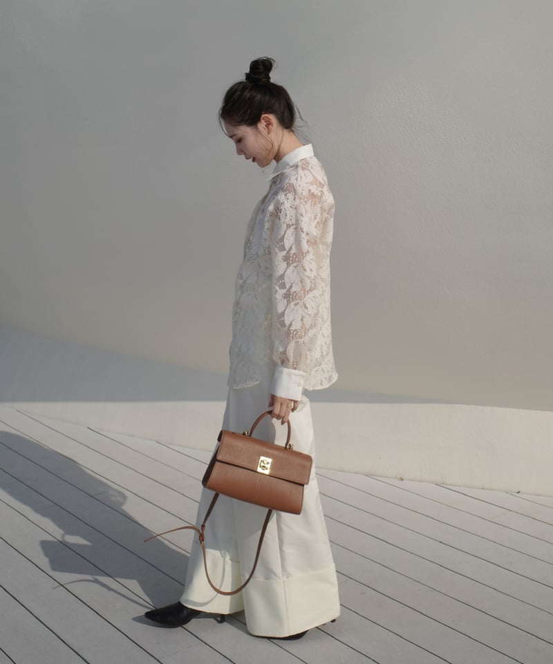 sheer embroidery shirt | Acka.| エーシーケーエー|公式 sheer embroidery shirt | Acka.| エーシーケーエー|公式