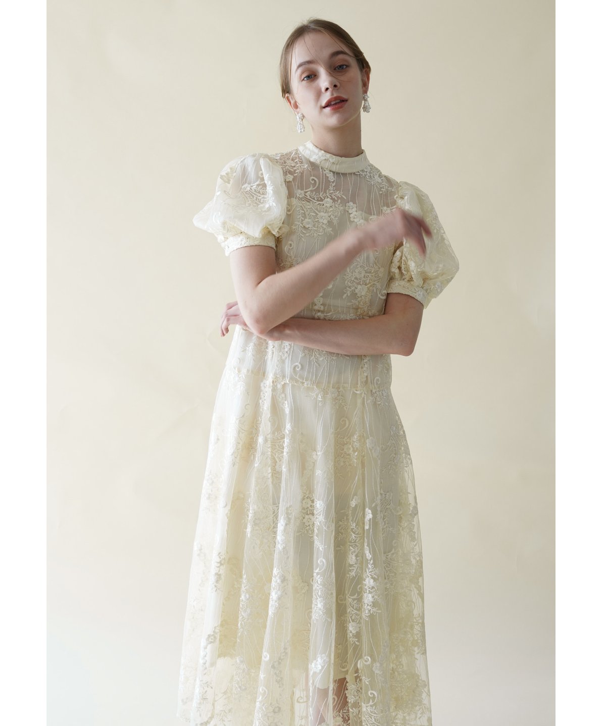 lace flare dress | Acka.| エーシーケーエー|公式オンライン lace flare dress | Acka.| エーシーケーエー|公式オンライン