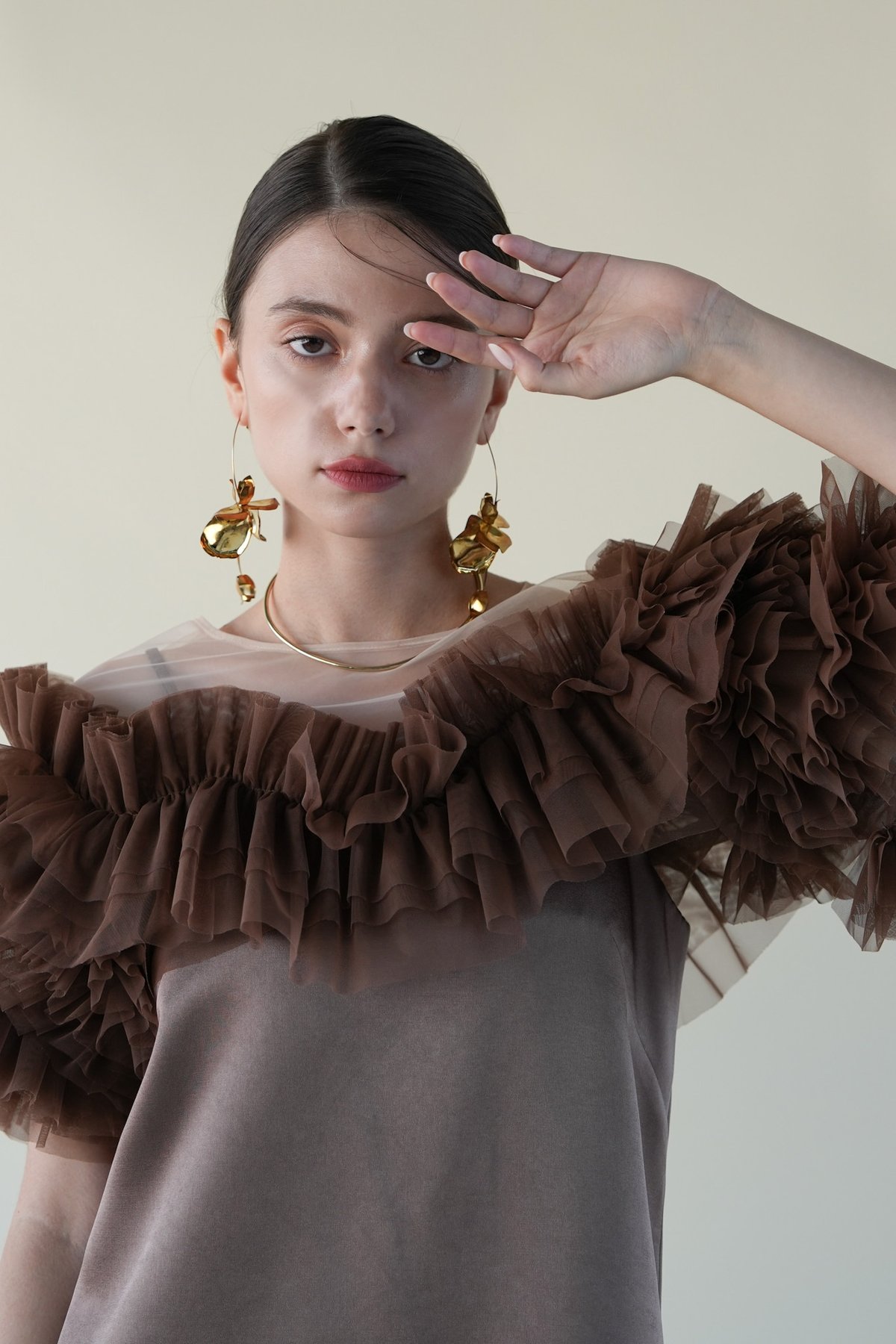 volume tulle dress | Acka.| エーシーケーエー|公式 volume tulle dress | Acka.| エーシーケーエー|公式
