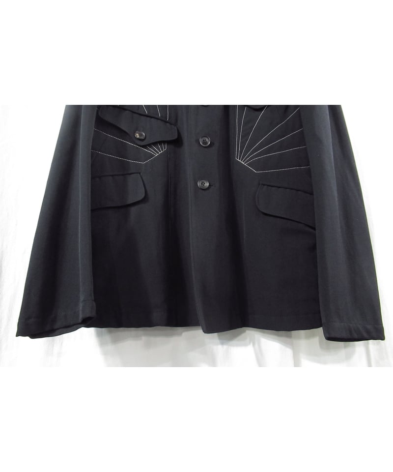 93aw yohji yamamoto femme vintage ステッチデザインジャケット 93aw yohji yamamoto femme vintage ステッチデザインジャケット