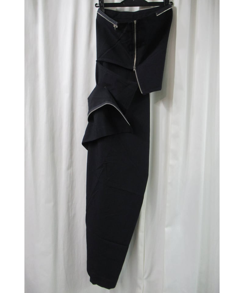 レア AD1991 COMME des GARCONS NOIR vintage 紺 変形ファ レア AD1991 COMME des GARCONS NOIR vintage 紺 変形ファ