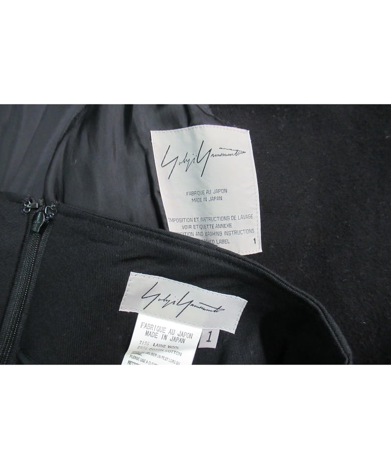 09aw yohji yamamoto femme 変形デザイン セットアップ FZ-J16- 09aw yohji yamamoto femme 変形デザイン セットアップ FZ-J16-