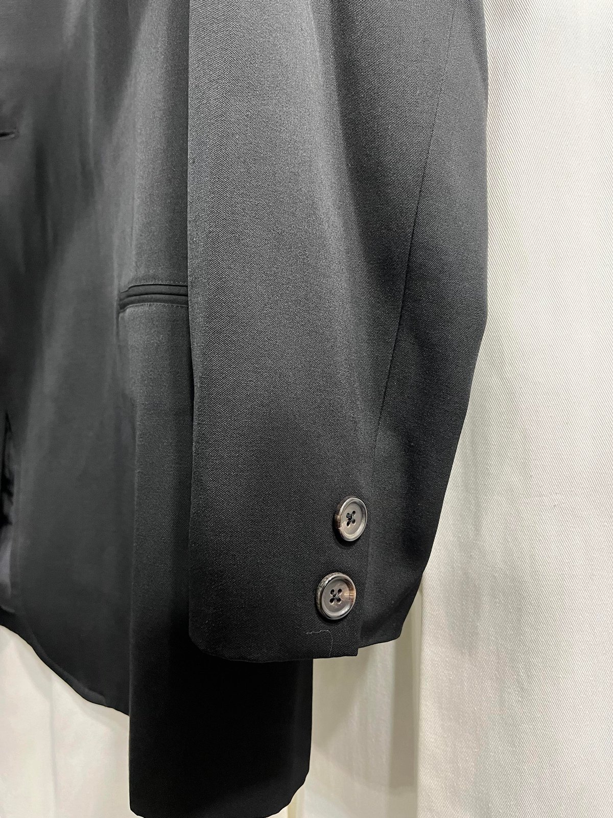 2003AW yohji yamamoto pour homme 羊革切替えジャケット(HU- 2003AW yohji yamamoto pour homme 羊革切替えジャケット(HU-