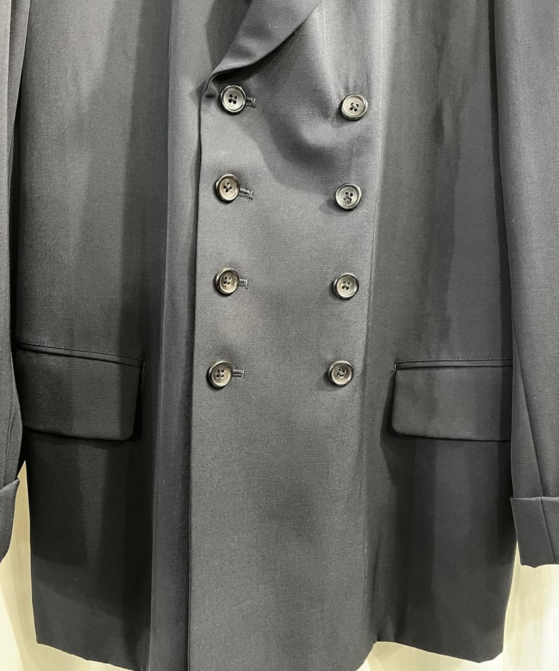 1992AW yohji yamamoto pour homme ダブルロングジャケット(HS 1992AW yohji yamamoto pour homme ダブルロングジャケット(HS