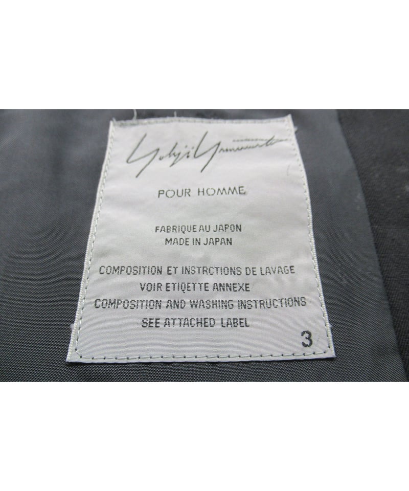 レア 02aw yohji yamamoto pour homme 刺繡デザインブルゾン(HM レア 02aw yohji yamamoto pour homme 刺繡デザインブルゾン(HM