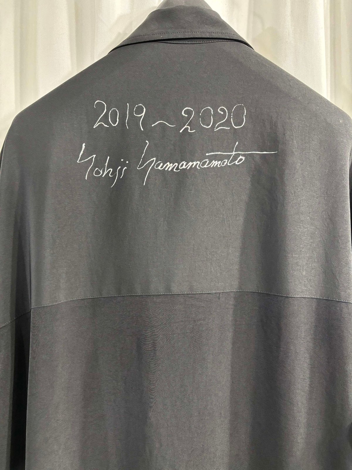 2020SS yohji yamamoto pour homme シグネチャーペイントロングブ 2020SS yohji yamamoto pour homme シグネチャーペイントロングブ