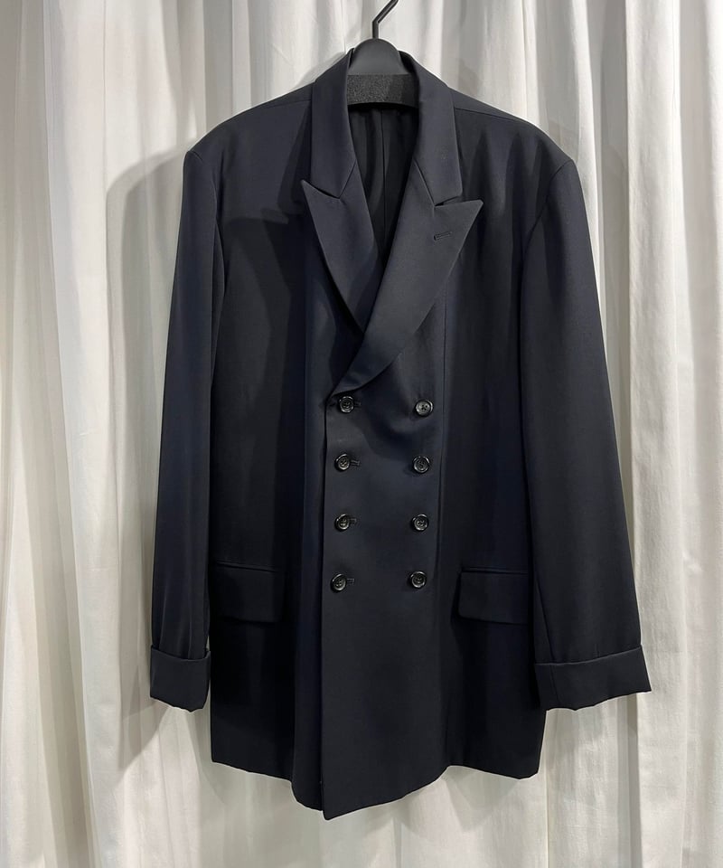 1992AW yohji yamamoto pour homme ダブルロングジャケット(HS 1992AW yohji yamamoto pour homme ダブルロングジャケット(HS
